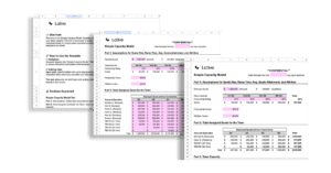 Free Sales Capacity Model template